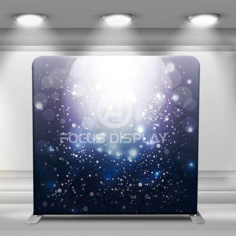 10 ft Aluminum tube stand tension fabric backdrop events planner party ...
