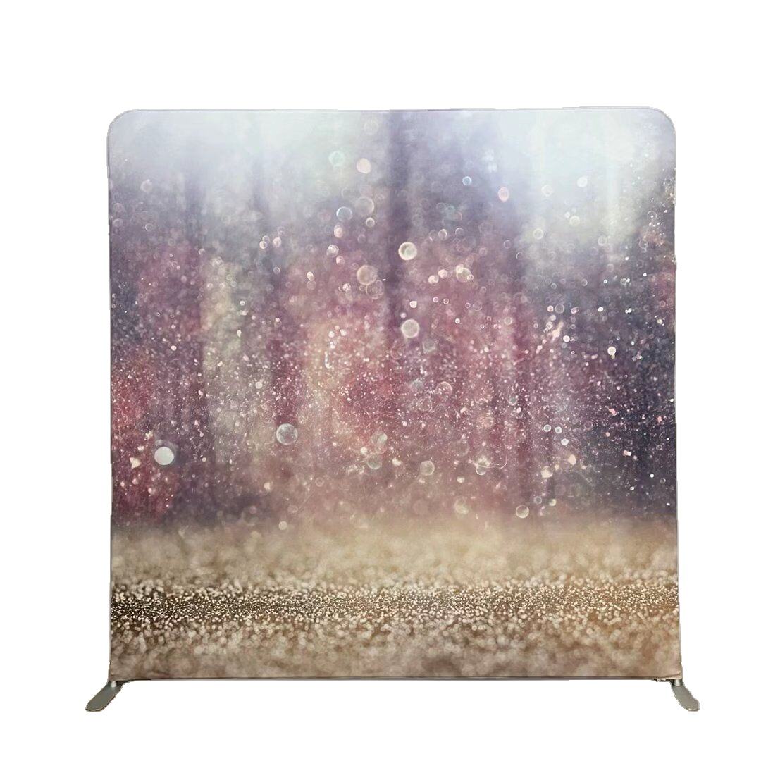 8ft portable fabric backdrops tube stands custom-made stretch pillow ...